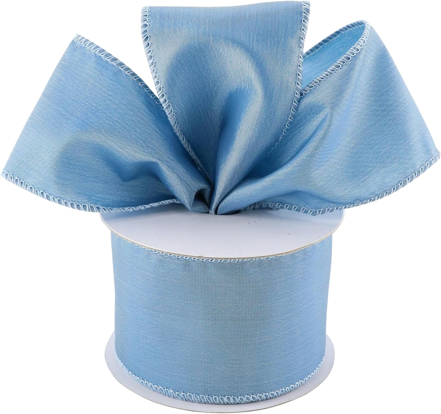 NANAHuang Sage Green Ribbon Wired 2.5x 10 Yard Sage Green Wired Ribbon ...