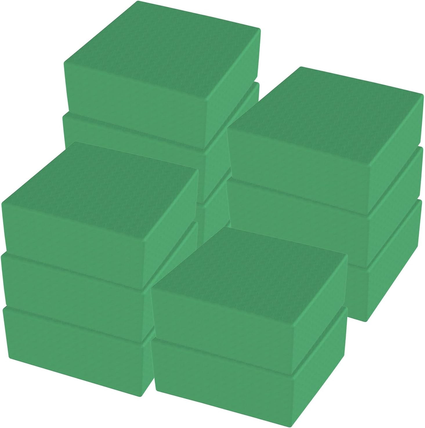 NANAHuang Square 12 Pcs 3 Inch Flower Foam Block Flower Arrangement Kit ...