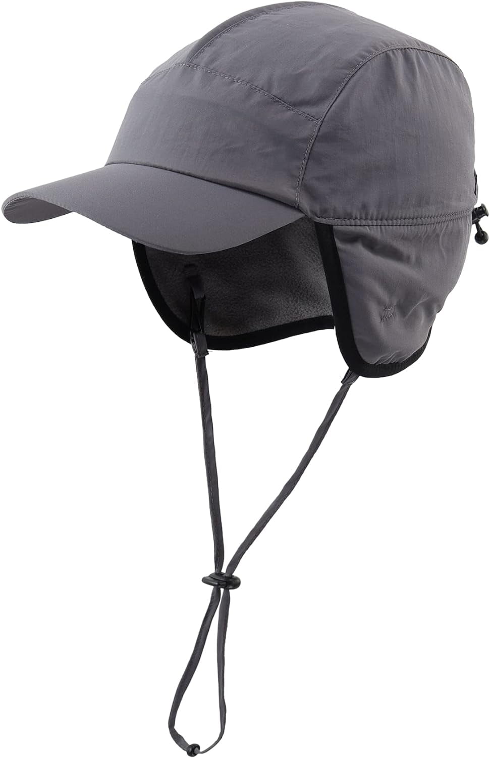 NANAHuang Waterproof Men's Winter Hats with Visor Warm Fleece Lined ...