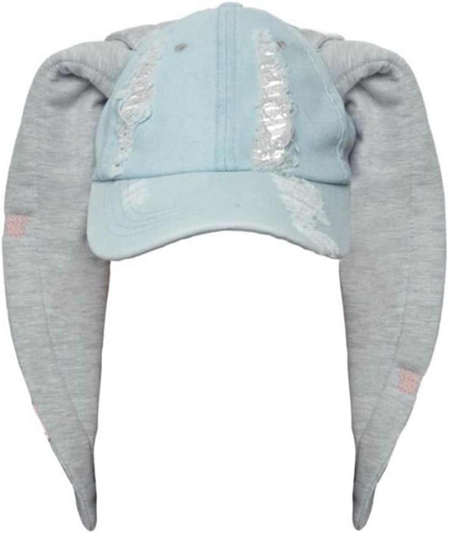 NANAHuang Woman's Bunny Baseball Cap Hip-hop Long Rabbit Ears Hats Cute ...