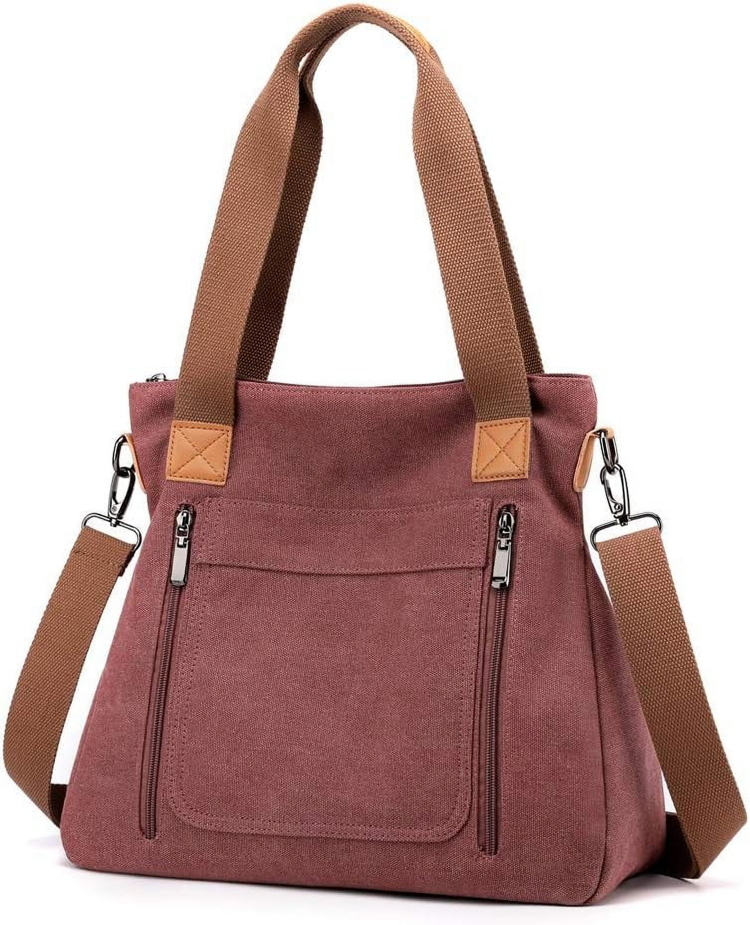 NANAHuang Women Retro Shoulder Bag Hobo Canvas Handbag Purse Multi ...