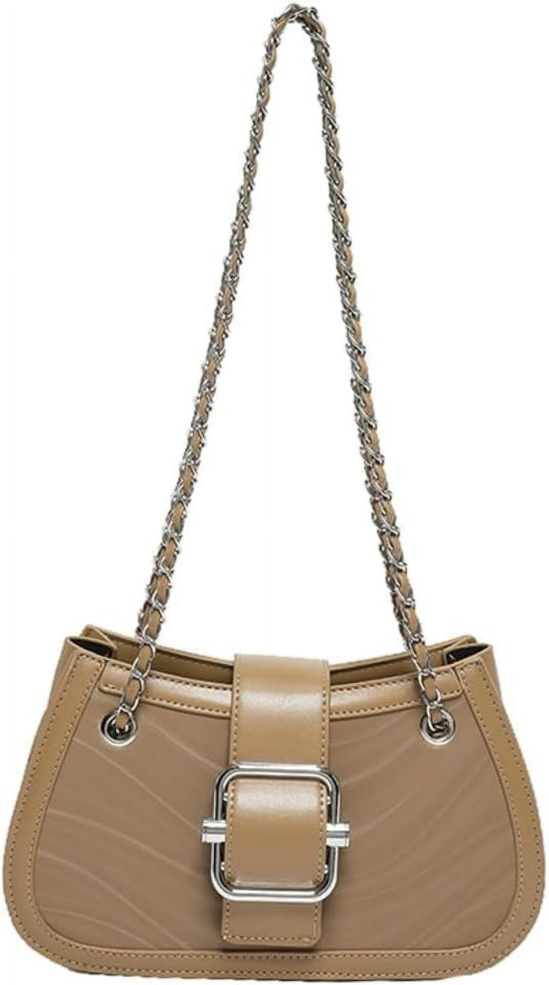 NANAHuang Womens Trendy Vegan Leather Shoulder Bag Y2k Handbag ...