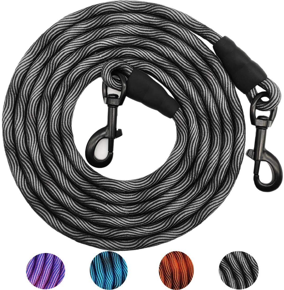 NANAHuang8 FT/10 FT Dog Tie Out/Check Cord, Heavy Duty Nylon Rope ...