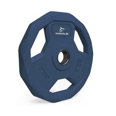 Free Shipping! BalanceFrom 2" Olympic Bumper Plate Weight Plate Sets ...