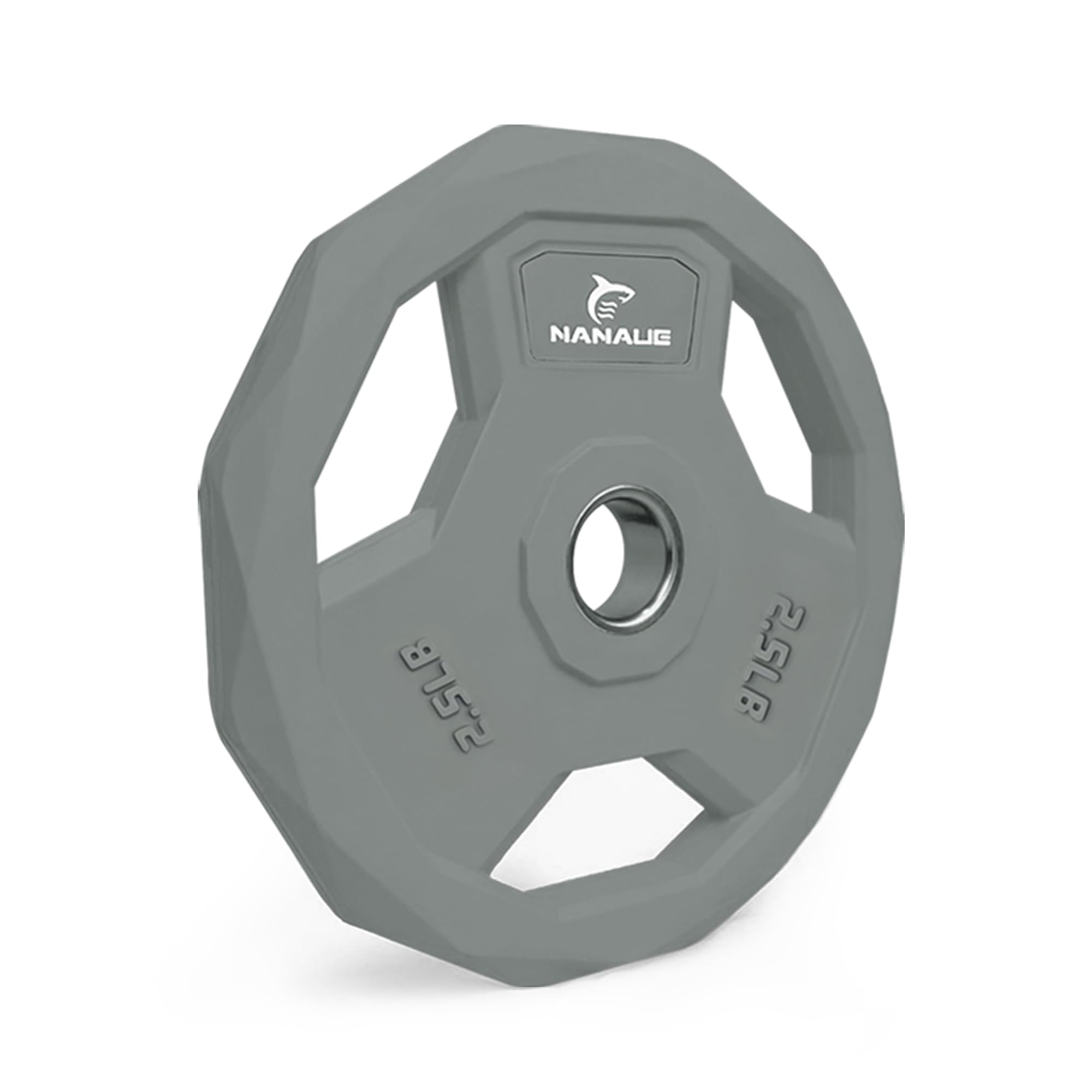 NANAUE Barbell Olympic Grip Weight Plate, Gray, 2.5 lb Pair - Walmart.com