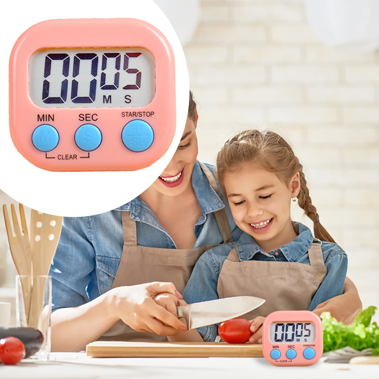 NANDIYNZHI Big Deals 1Piece Multi Function Electronic Timer Kitchen ...