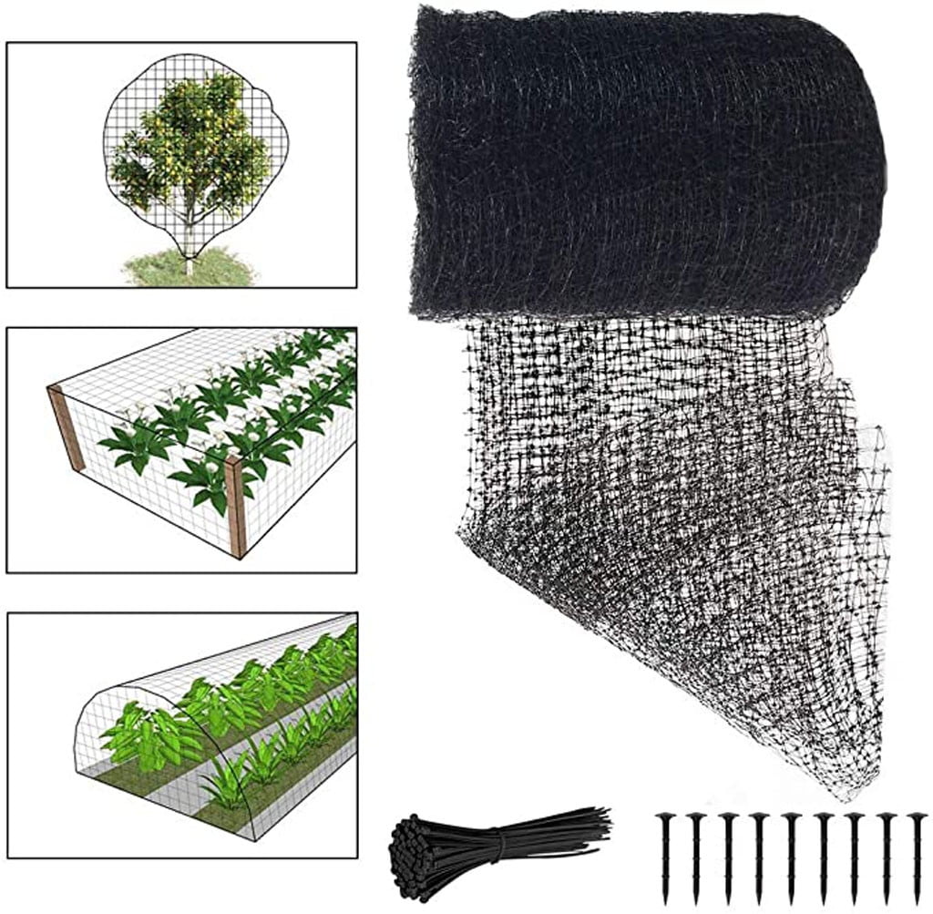 NANDIYNZHI Bird Netting for Garden,Deer Netting,6.9 x 19.7 Ft Durable ...