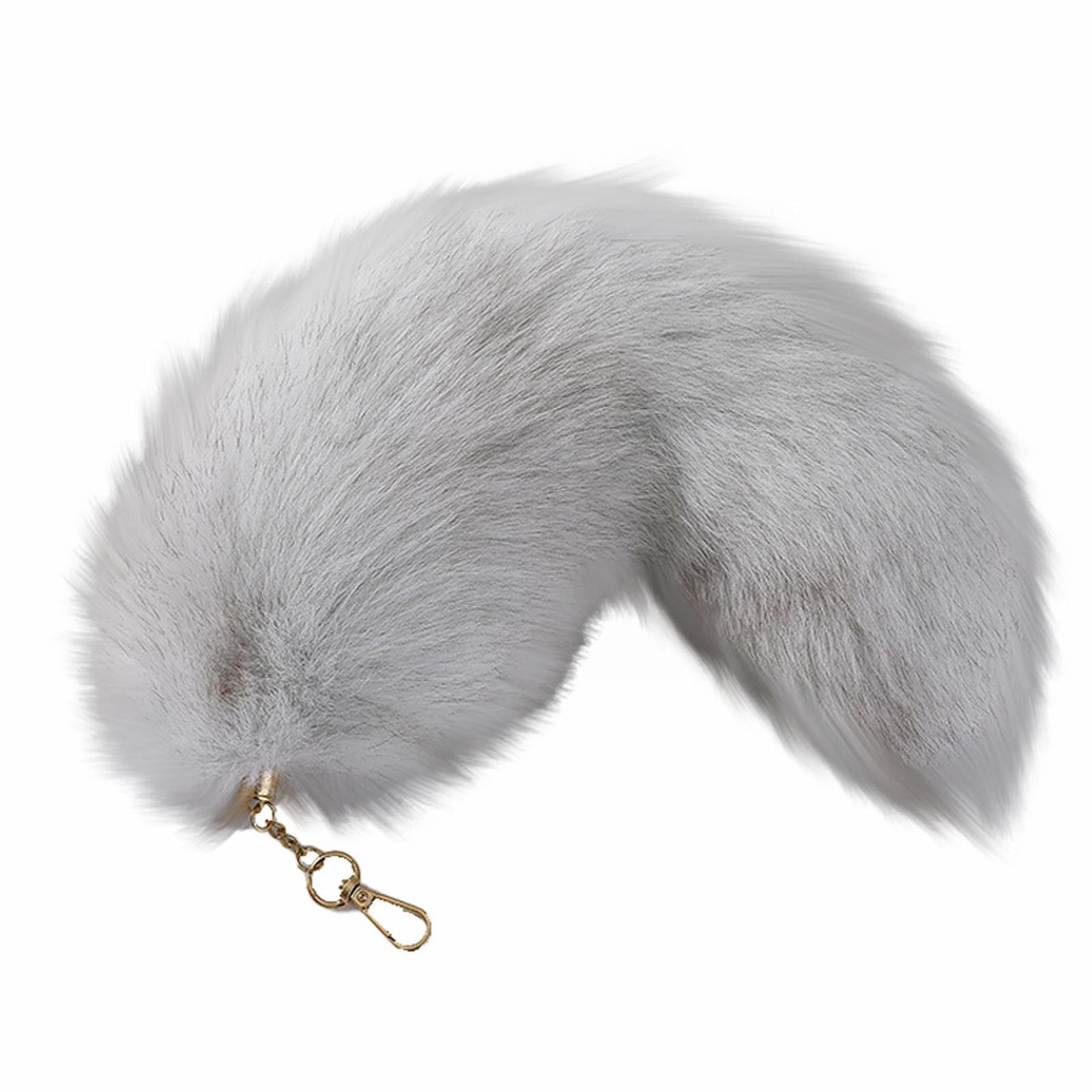 NANDIYNZHI Clearance! Tail Keychain Faux Tail Keychain Furry Tail ...