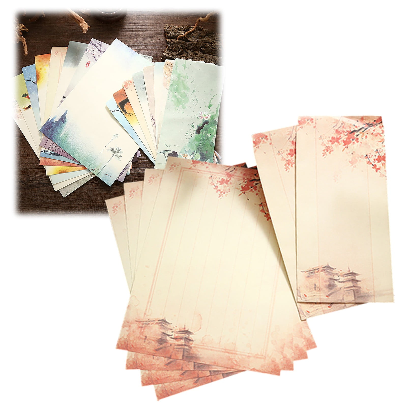 NANDIYNZHI Cute Retro Envelopes Kawaii Special Design Stationery ...