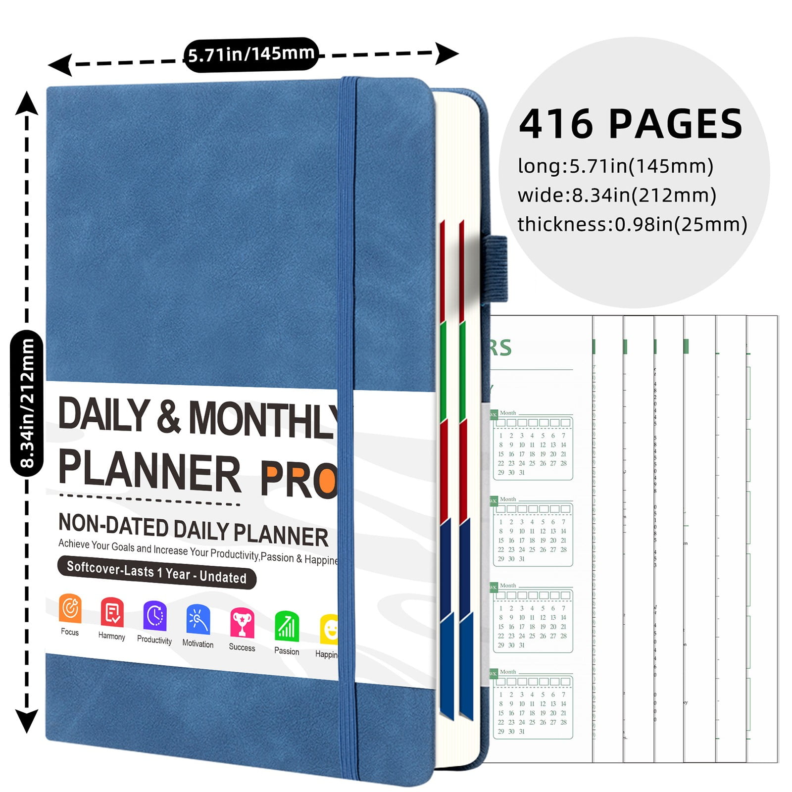 NANDIYNZHI Note Pads Clearance Bill Notebook Bill Payment Monthly ...