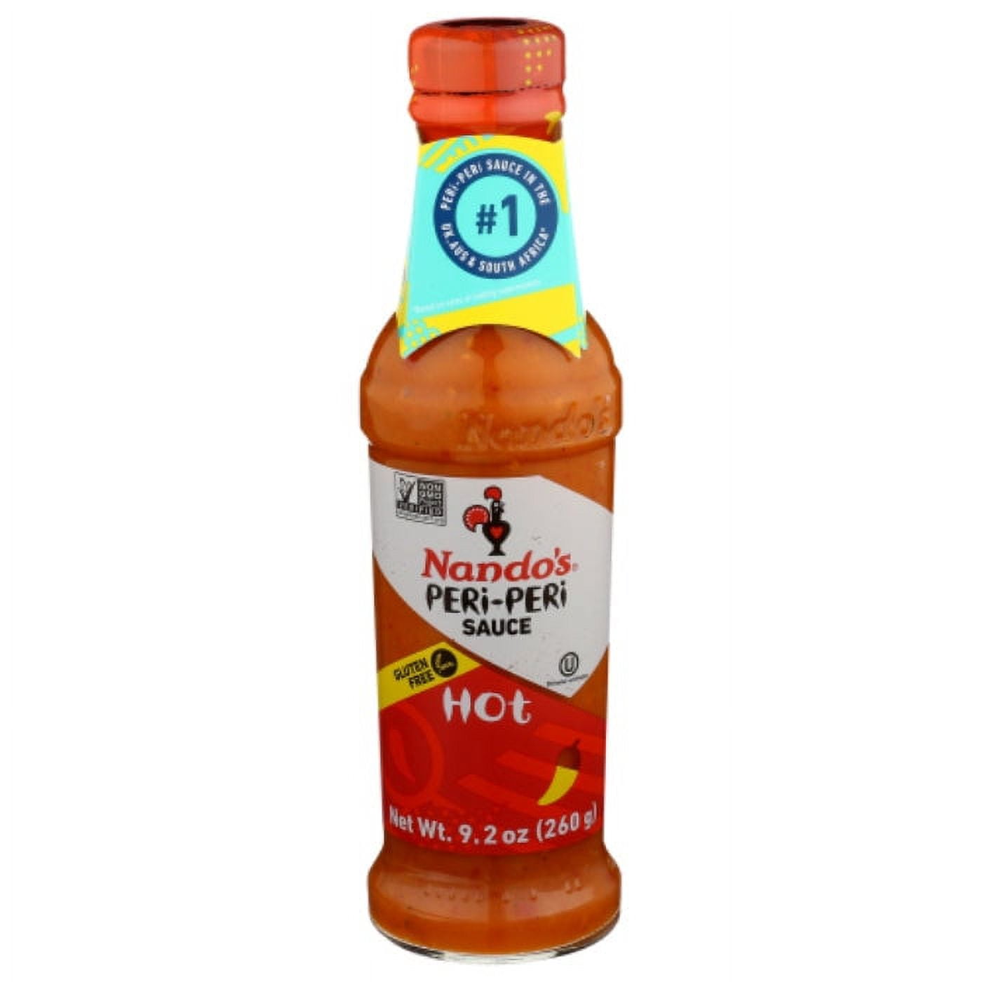 NANDO SAUCE PERI PERI HOT 9.2 OZ - Pack of 6 - Walmart.com