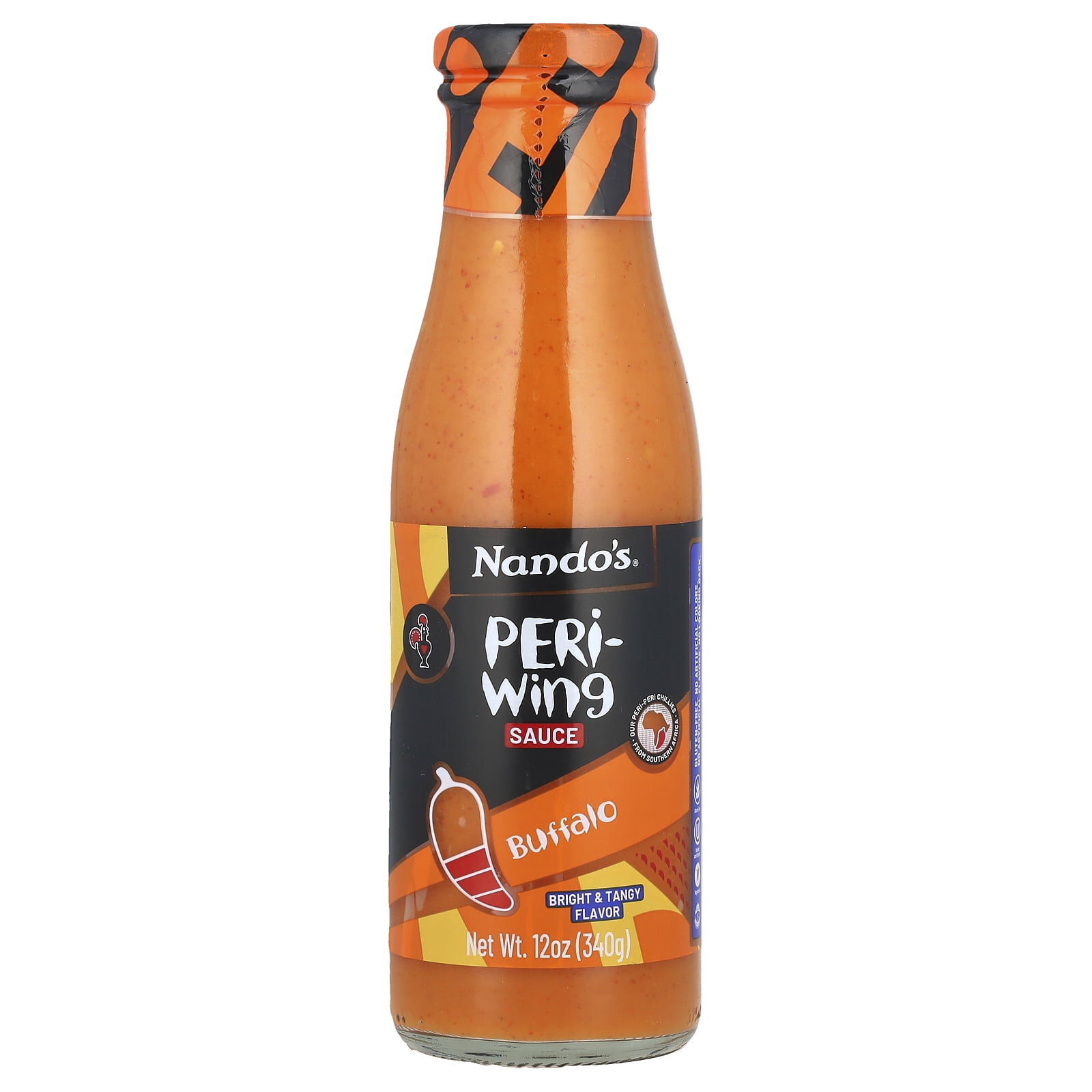 Nando’s Buffalo PERi-Wing Sauce, 9.2 oz Bottle – Tangy Spicy Peri-Peri ...