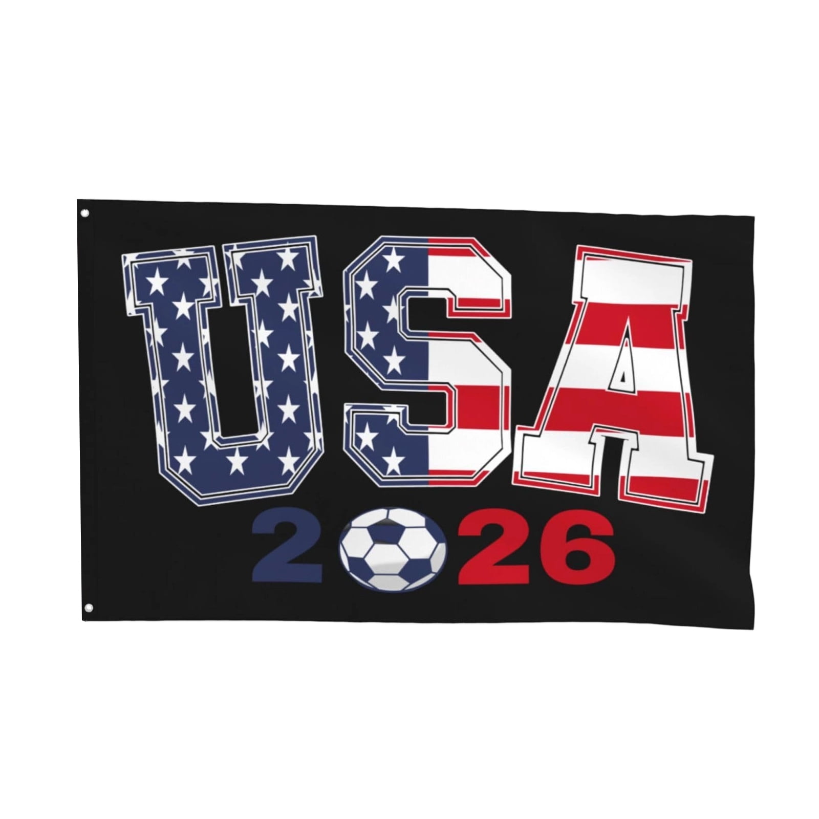NANIL 2026 World - Cup Flag Decoration，3X5Ft Usa Fans Cheer Banner ...
