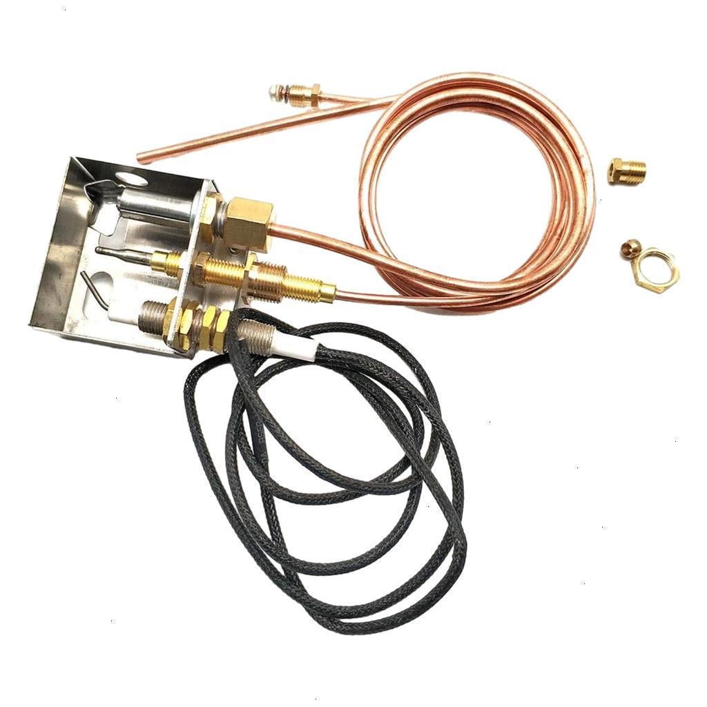 NANMELX Versatile Fire Pit Igniter Kit Pilots Burners Assembly with ...