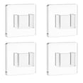 NANMELX Wall Mounted Clear Sunglass Display Holder Space Saving ...
