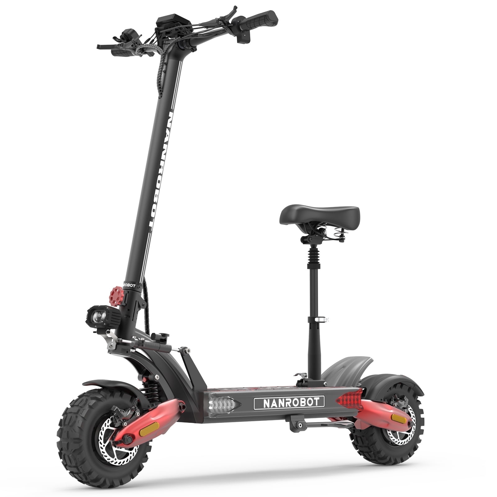 NANROBOT LS7+72V Electric Scooters with Seat Adults 6000W Dual Motor ...