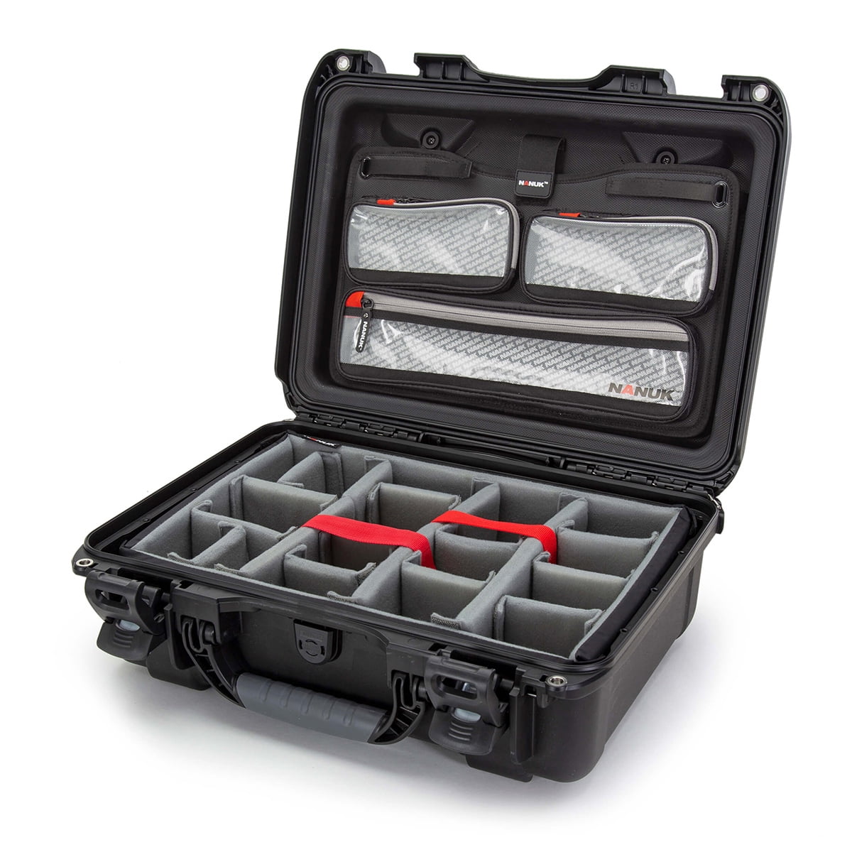 Nanuk 925 Waterproof Hard Case with 3-Pocket Lid Organizer and Padded ...