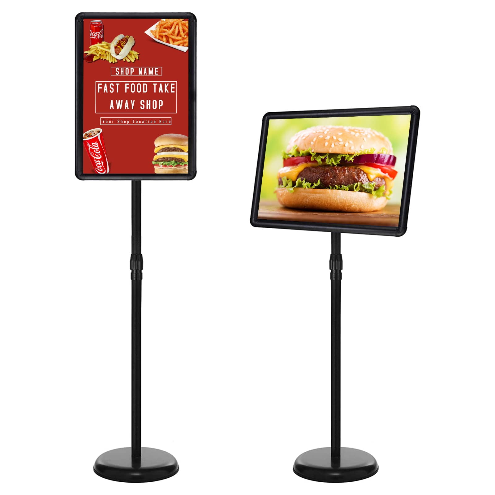 NANYANG Adjustable landing poster signs bracket, suitable for 8.5x11 ...