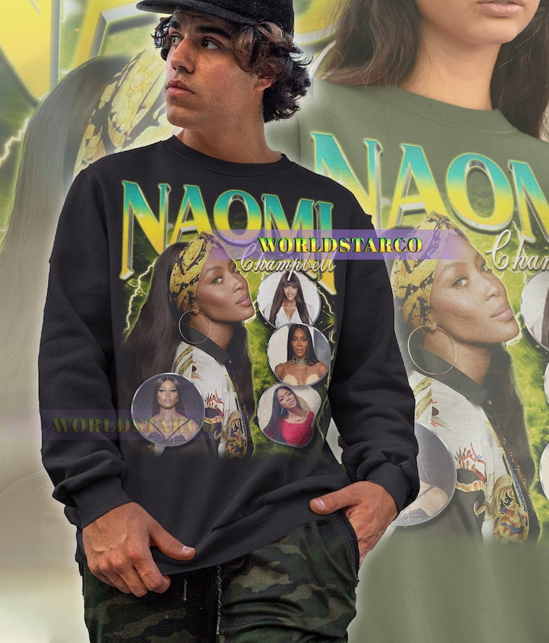 NAOMI CAMPBELL Sweatshirt, Naomi Campbell Homage Sweatshirtter, Naomi ...
