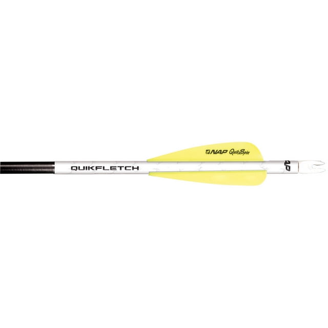 NAP NAP-60-1006 Quikfletch QuickSpin White/Yellow 4" Fletch Wrapping ...