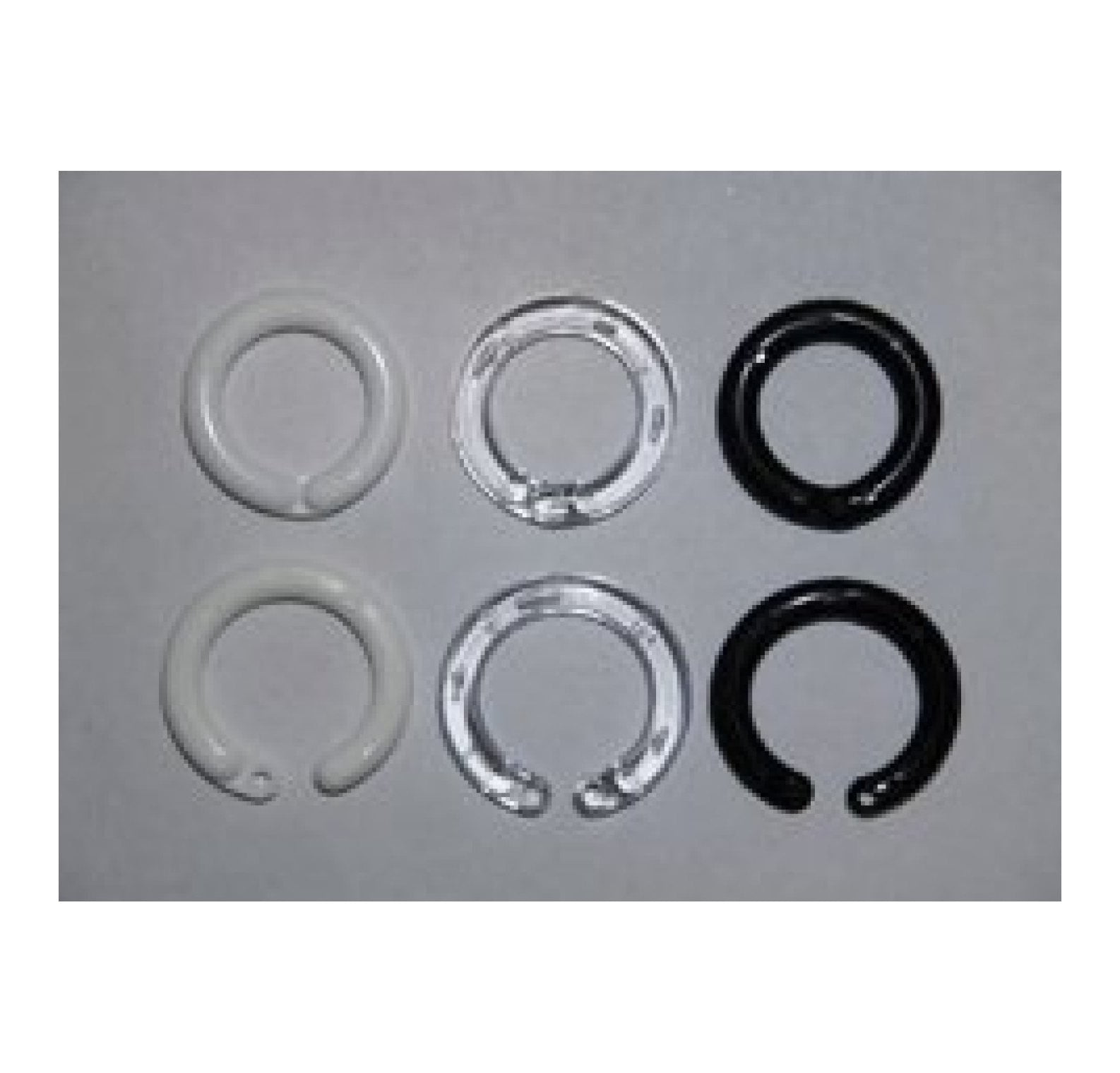 NAP1025-2 Plastic Snap Rings - Pack of 1,000 - Walmart.com