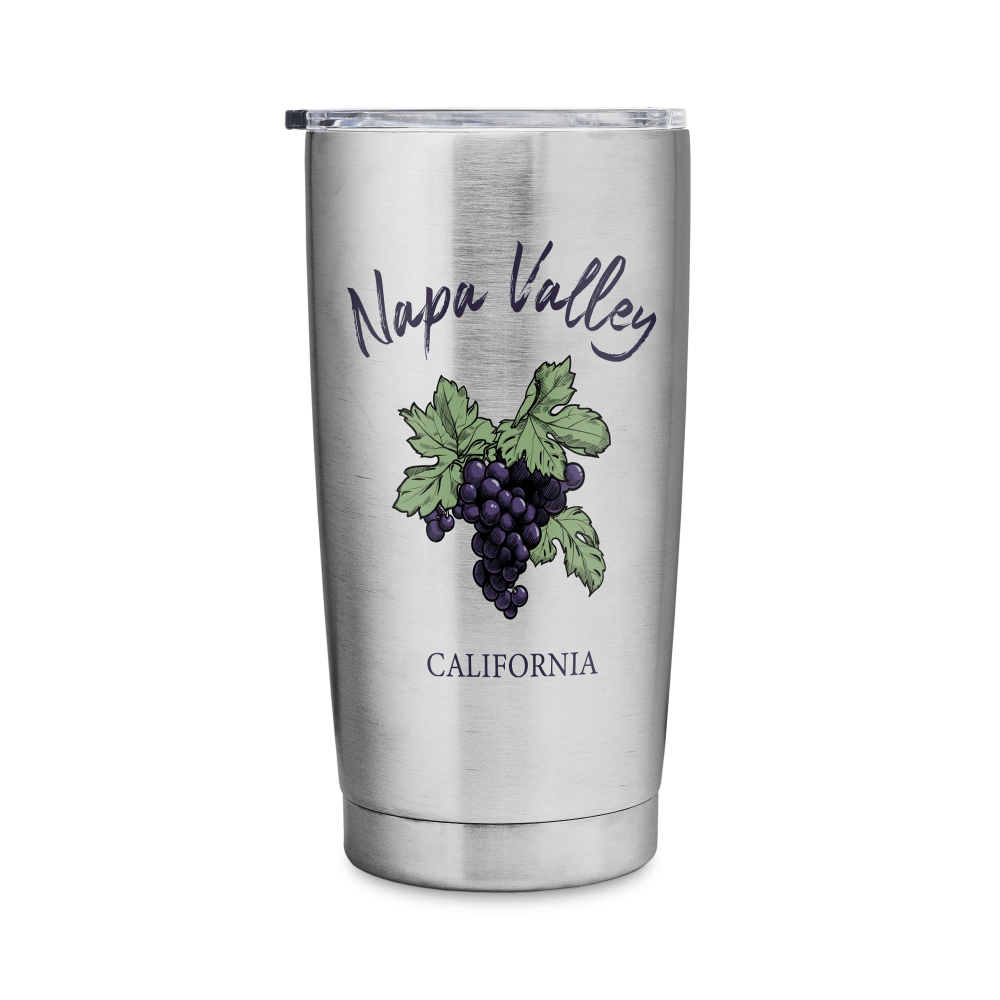 NAPA VALLEY GRAPES STAINLESS STEEL 20-OZ TUMBLER - Walmart.com