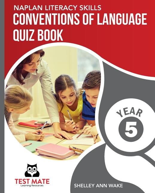 NAPLAN LITERACY SKILLS Conventions of Language Quiz Book Year 5 ...