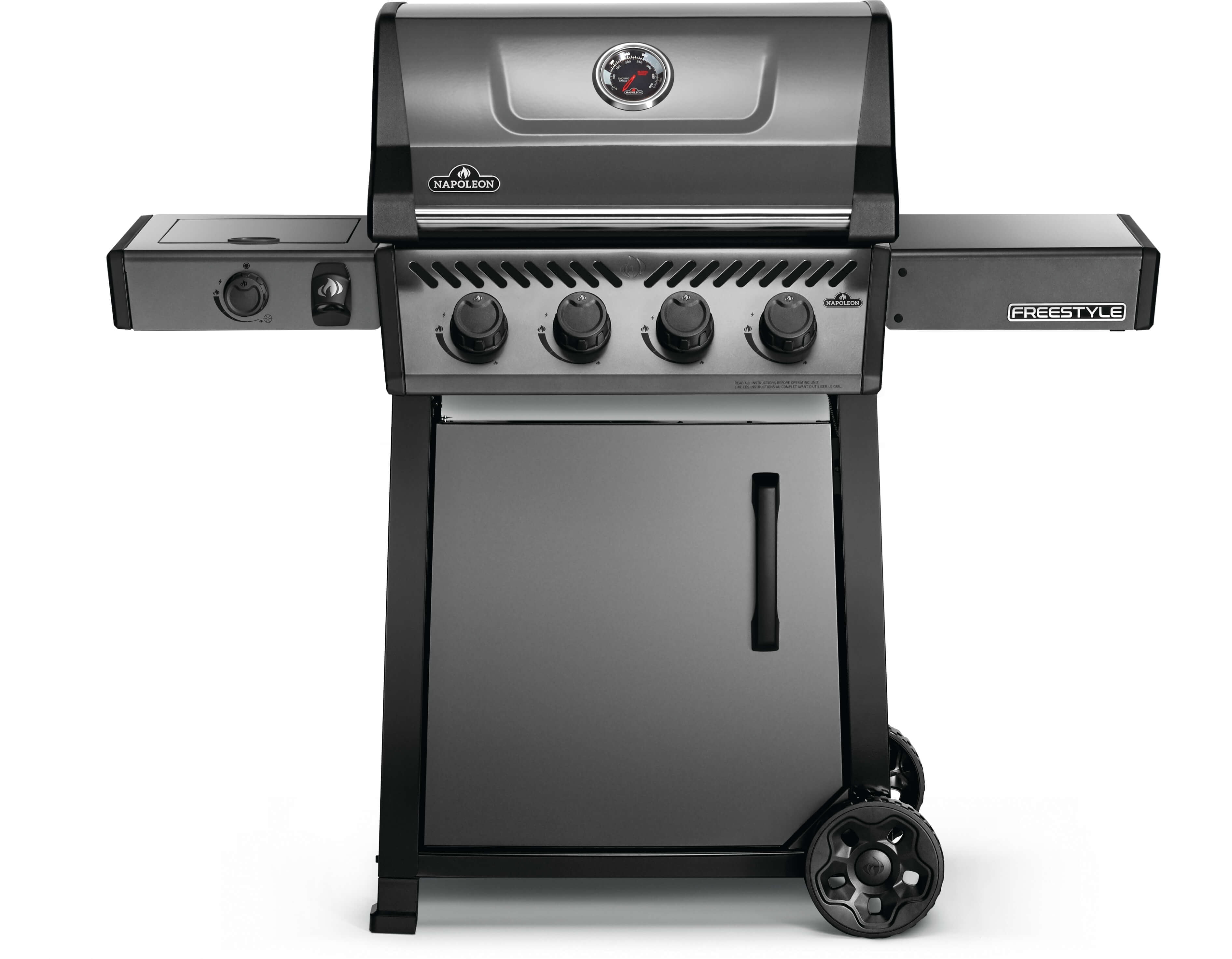 Napoleon Freestyle 425 5-Burner Propane Gas Grill with Range Side ...