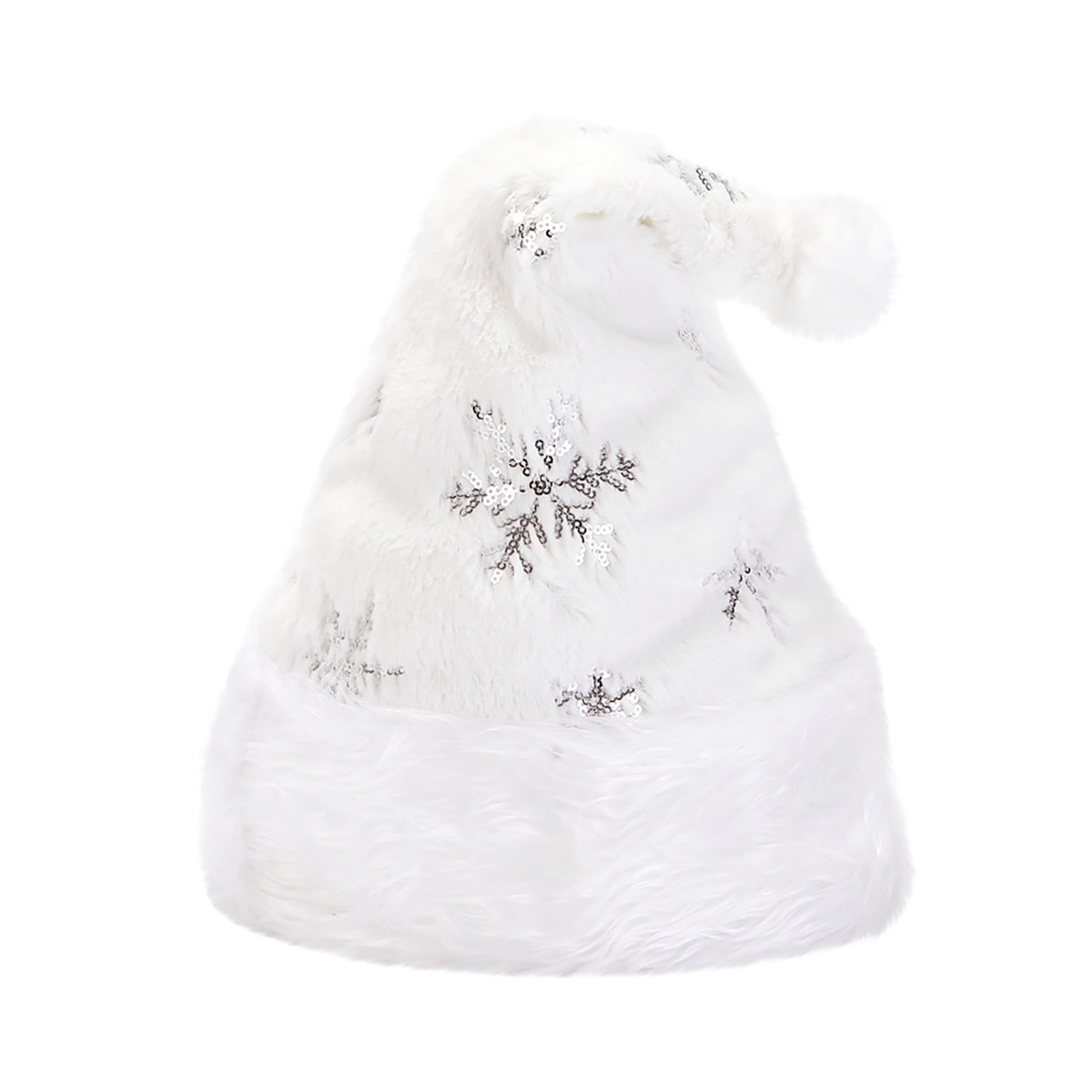 NARABB Christmas Women Winter Knitted Snowflake Christmas Hat Party ...