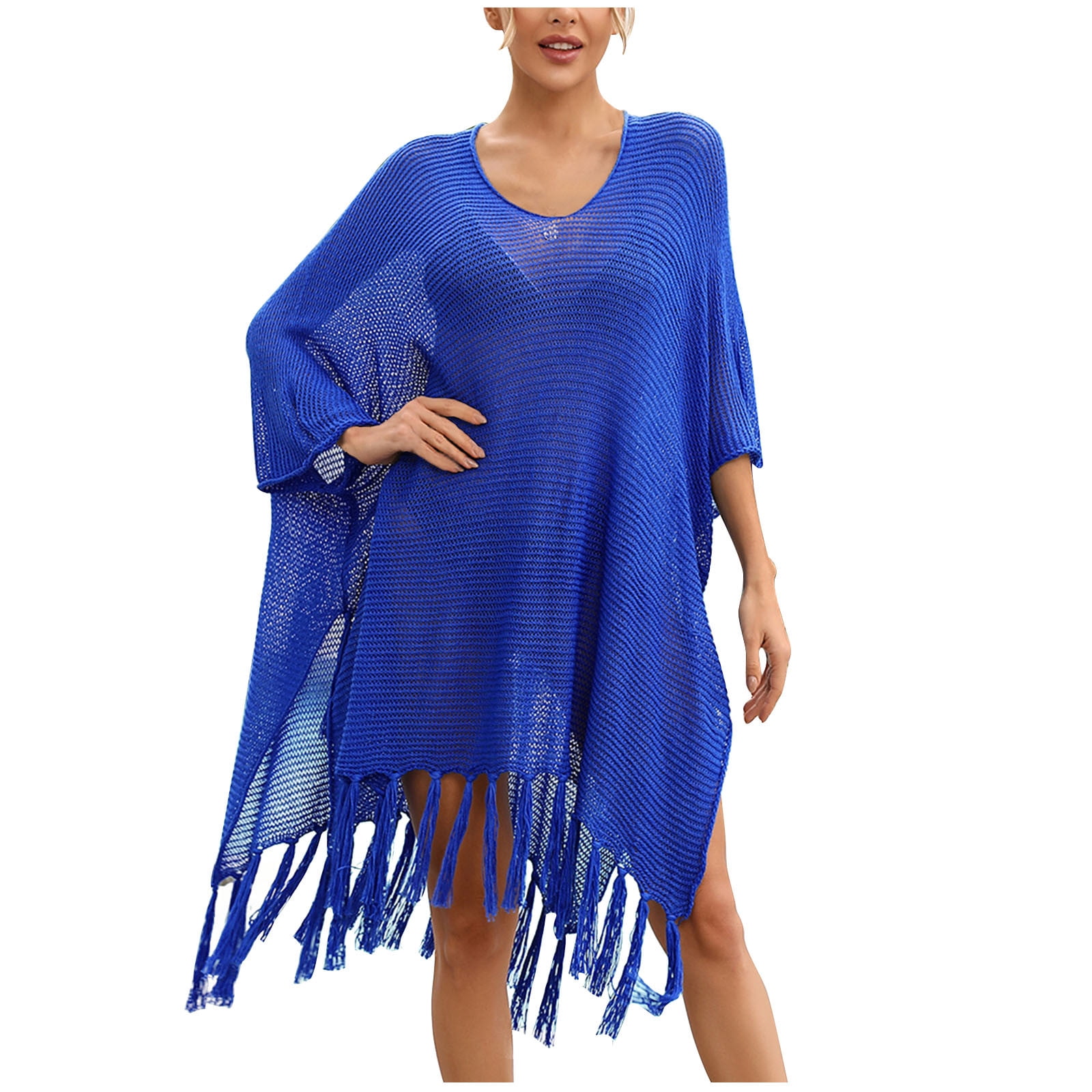 Narabb Womens Summer Cover Ups Beach Sun Dresses New Sexy Hem Hollow