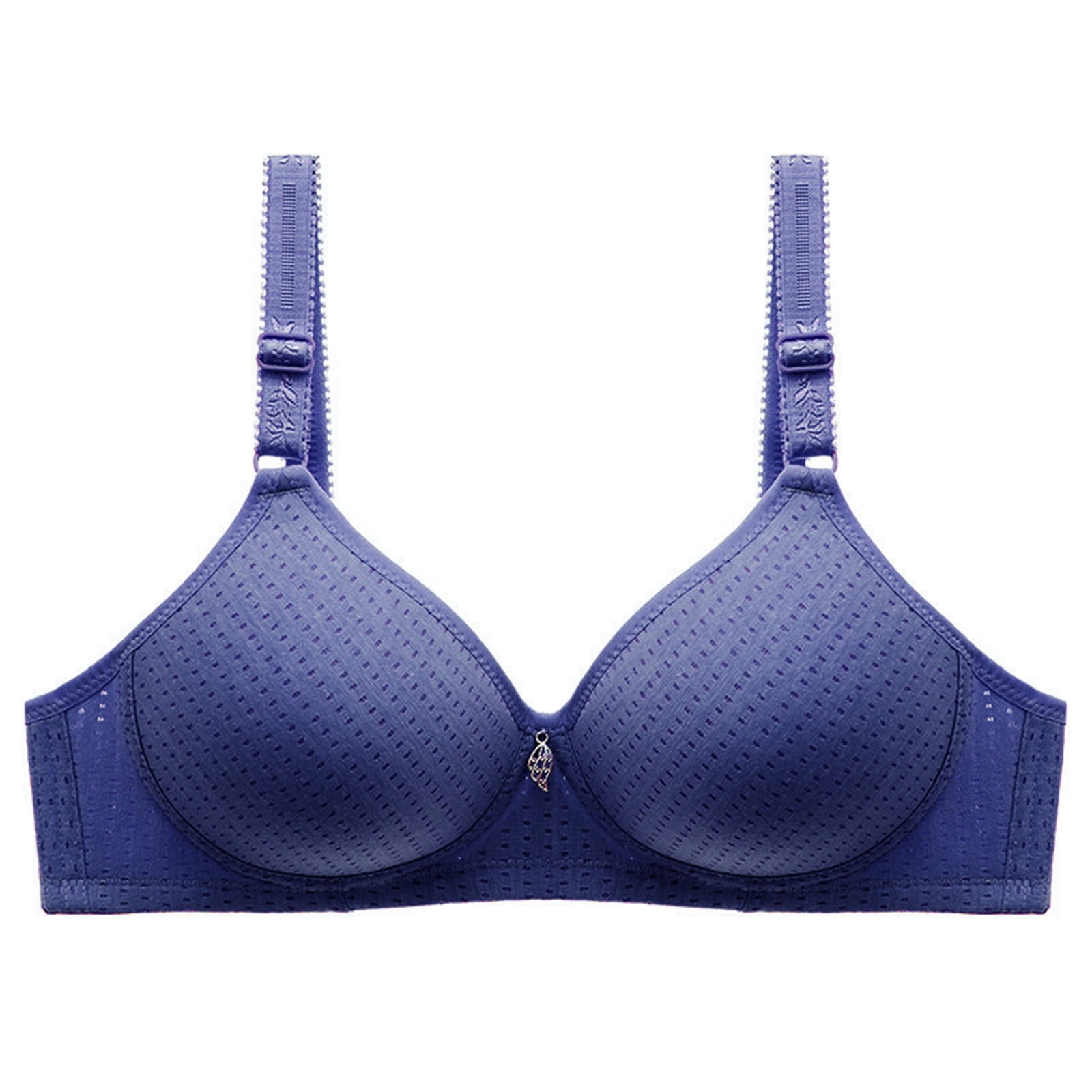 NARABB Womens Wireless Lingerie Plus Size Wire Free Bar Soild Color ...