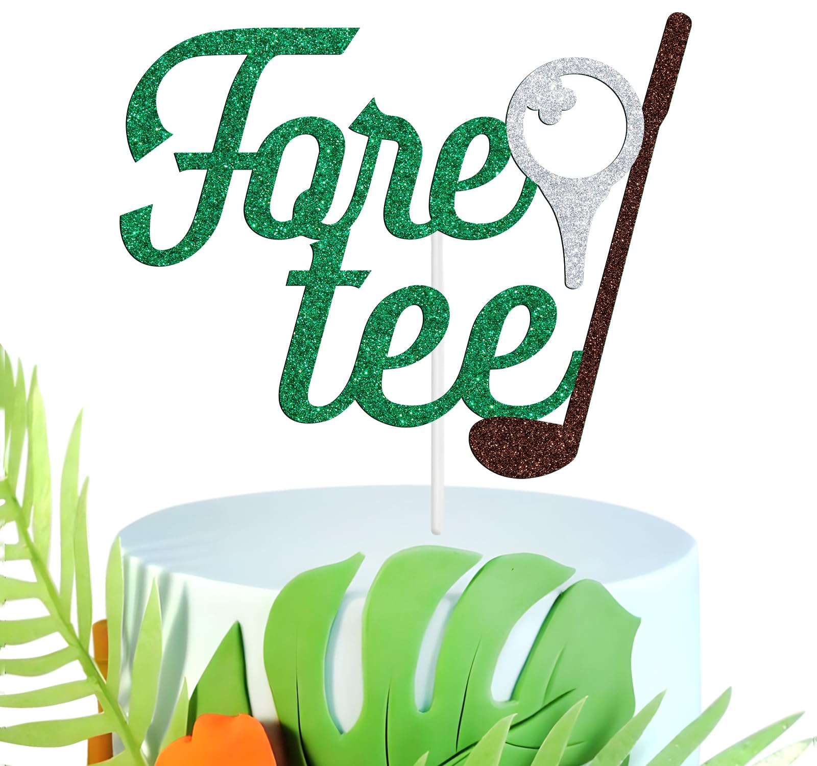 NARLOPI Golf Fore-tee Cake Topper, Golf AIS1 40th Birthday Decoration ...