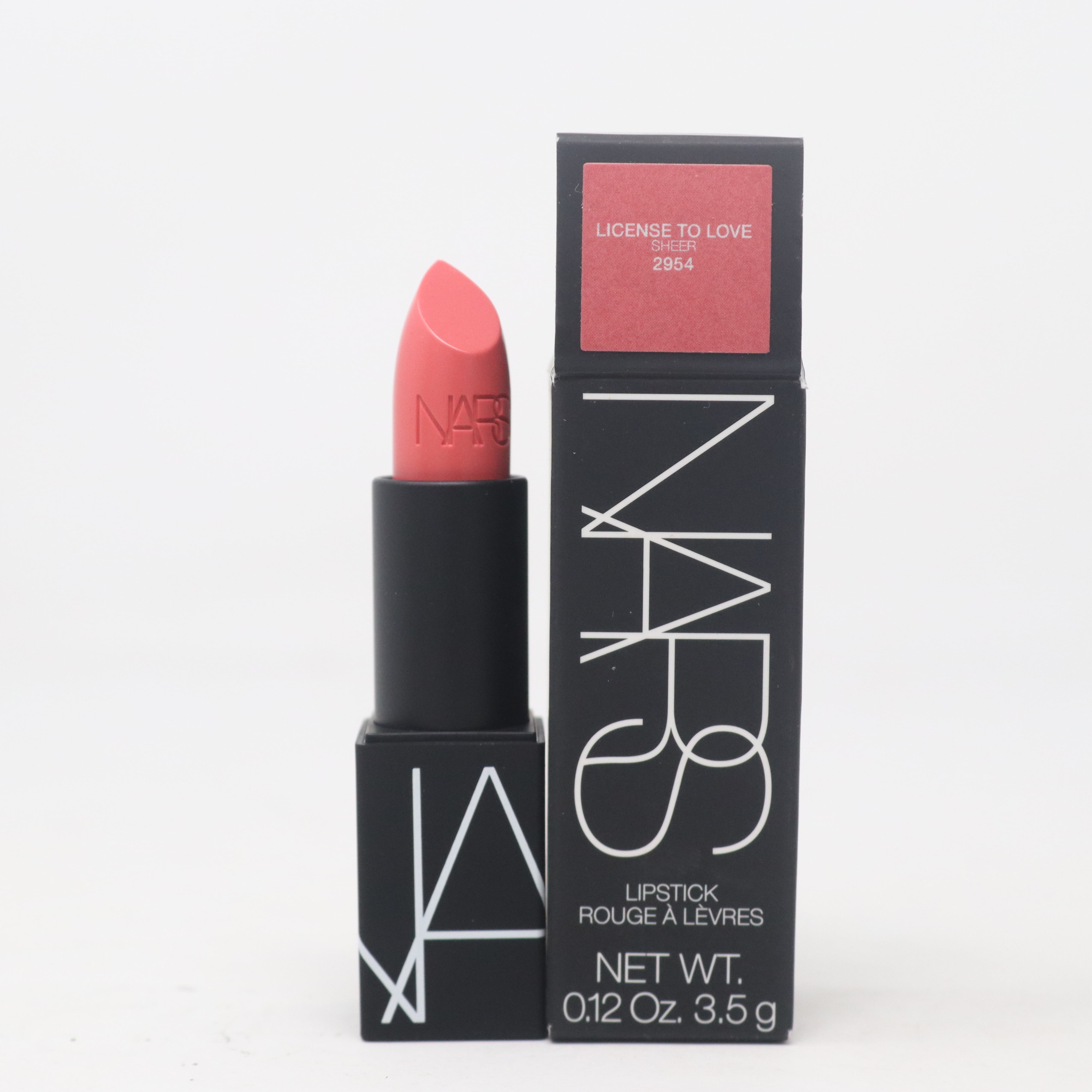NARS Sheer Lipstick - License To Love, 0.12oz/3.5g, New With Box - Walmart.com