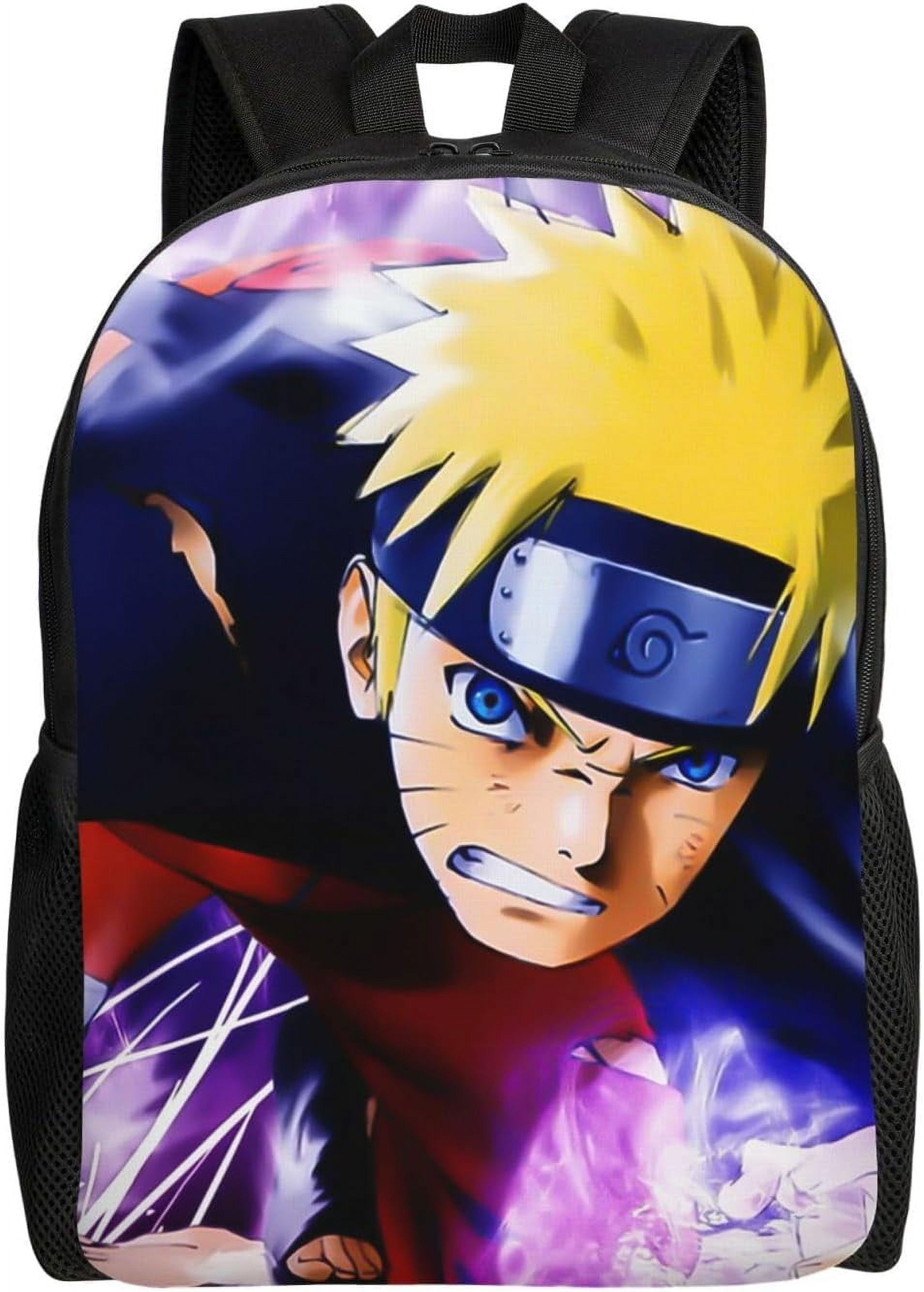NARUTO Anime Backpack 3d Printing Cartoon Backpack Leisure Travel ...