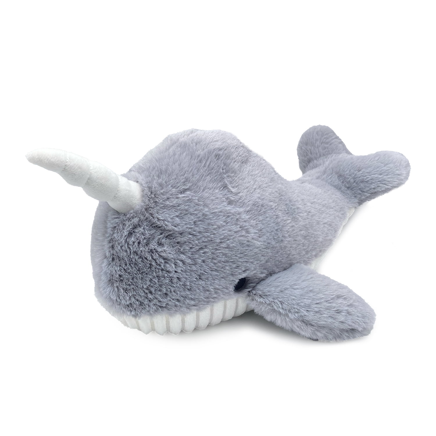 NARWHAL Warmies Cozy Plush Heatable Lavender Scented Stuffed Animal ...