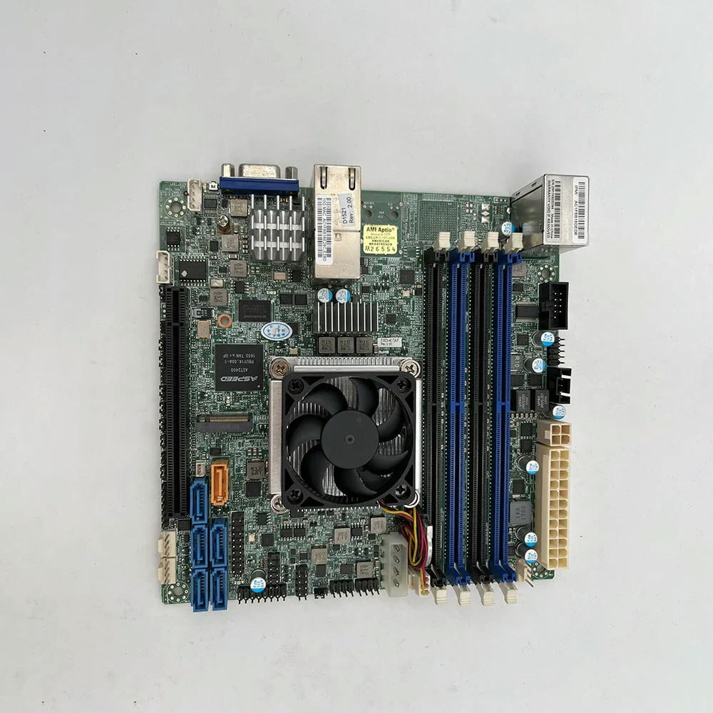 NAS X10SDV-4C-TLN2F For Motherboard ITX XEON D1521 - Walmart.com