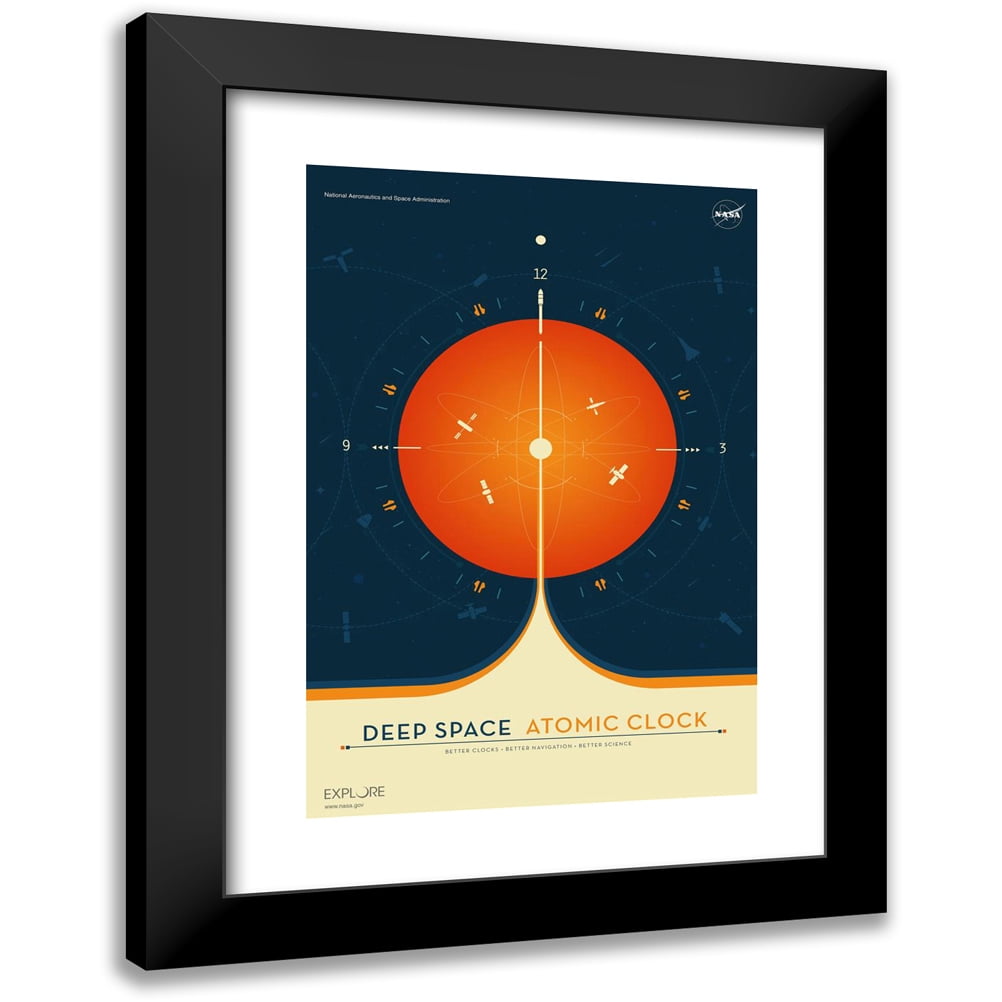 NASA 11x14 Black Modern Framed Museum Art Print Titled - Deep Space ...