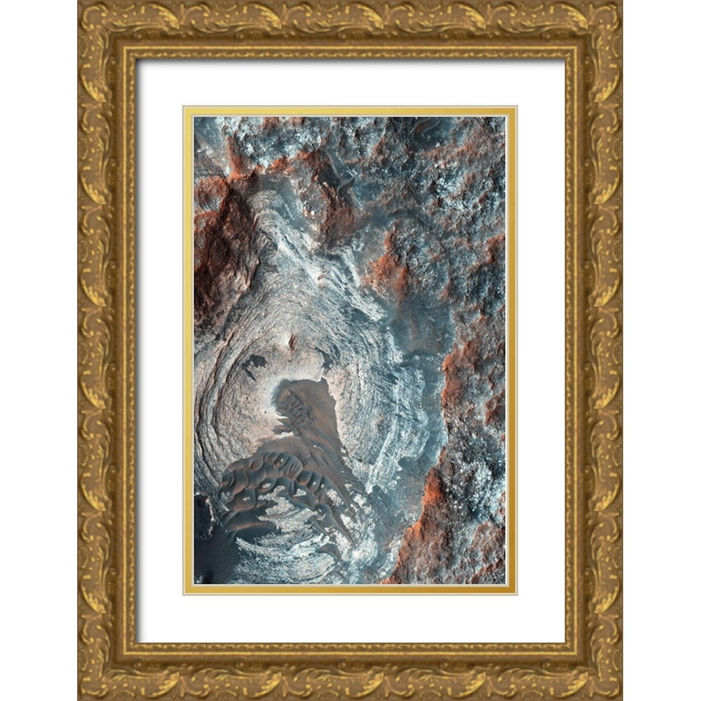 NASA 11x14 Gold Ornate Wood Framed with Double Matting Museum Art Print ...
