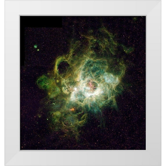 NASA 12x13 White Modern Wood Framed Museum Art Print Titled - Nursery ...