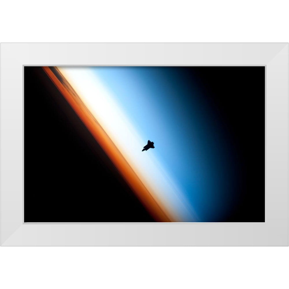 NASA 14x10 White Modern Wood Framed Museum Art Print Titled - Space ...