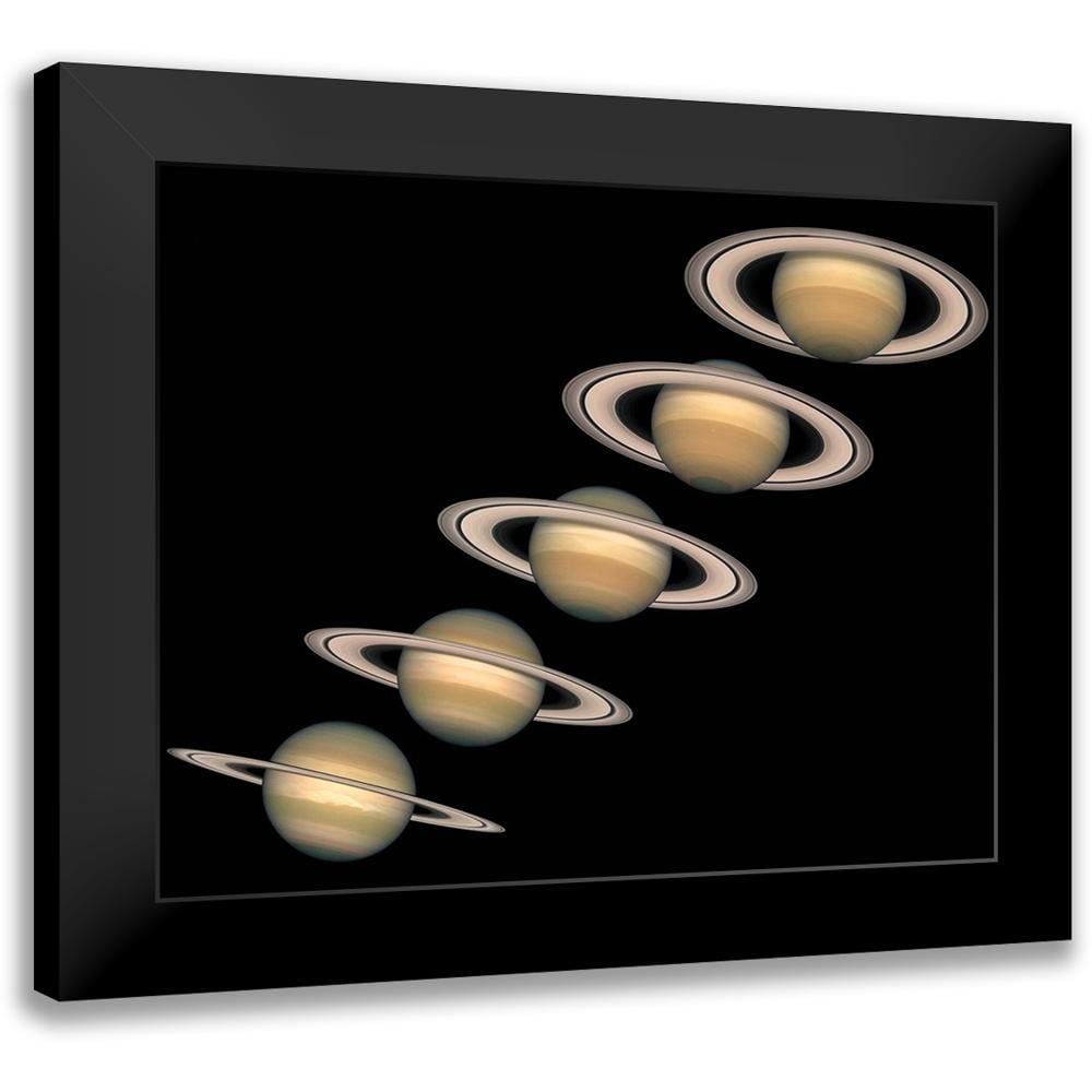 NASA 14x12 Black Modern Framed Museum Art Print Titled - Views of ...