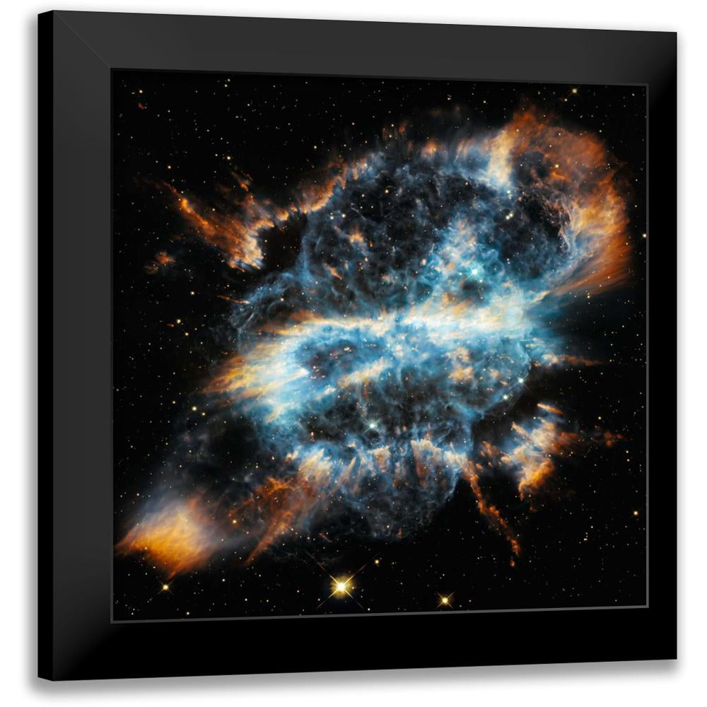 NASA 15x15 Black Modern Framed Museum Art Print Titled - NGC 5189 ...