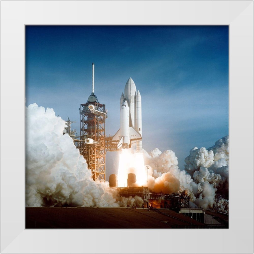 NASA 15x15 White Modern Wood Framed Museum Art Print Titled - Space ...
