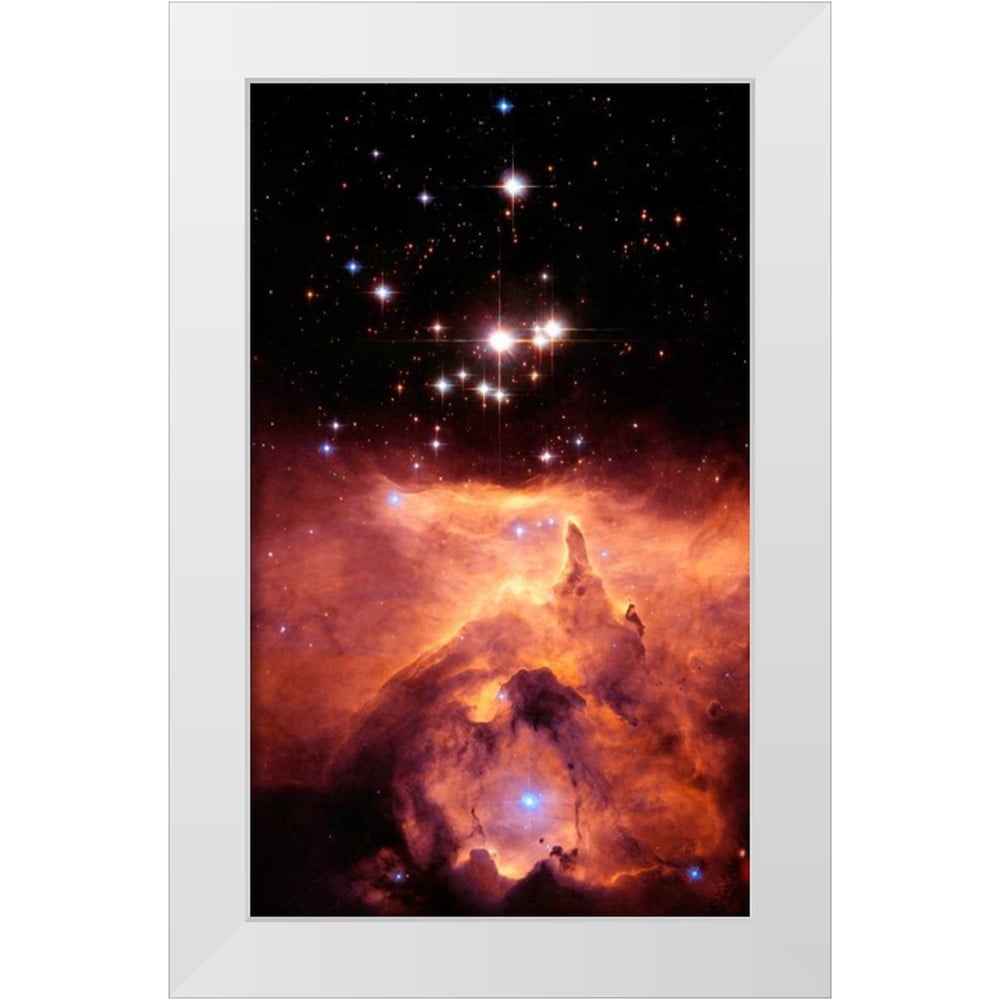 NASA 16x24 White Modern Wood Framed Museum Art Print Titled - Pismis 24 ...