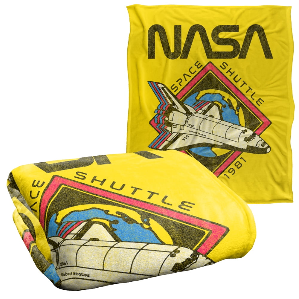 NASA 1981 Officially Licensed Silky Touch Super Soft Throw Blanket 50 ...