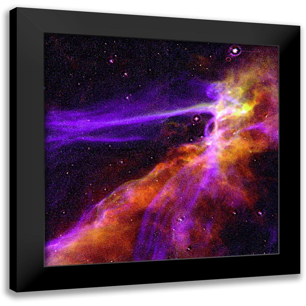 NASA 20x20 Black Modern Framed Museum Art Print Titled - Cygnus Loop ...