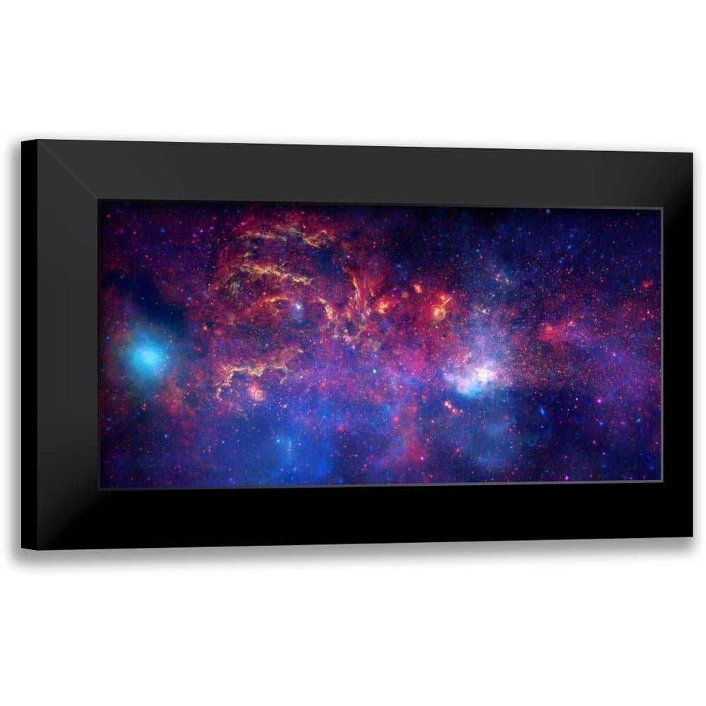 NASA 24x14 Black Modern Framed Museum Art Print Titled - NASAs Great ...