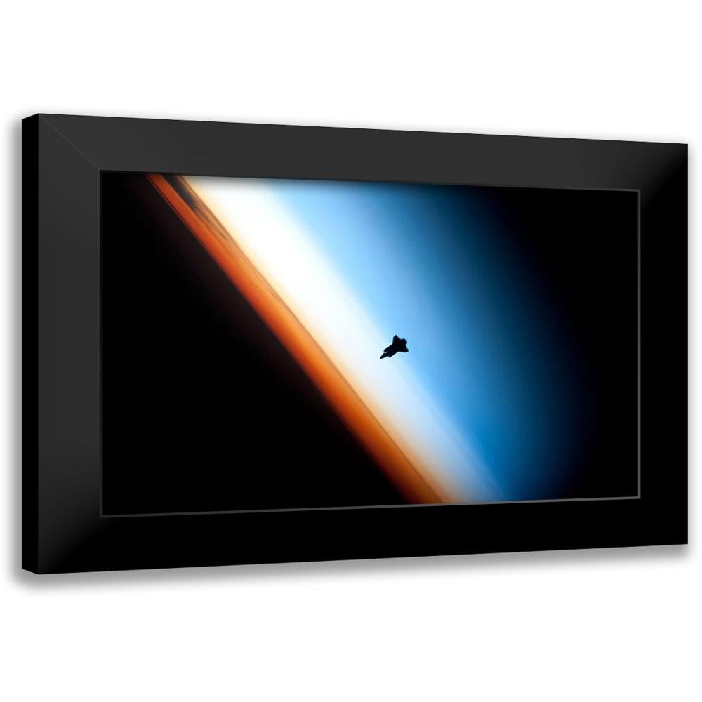 NASA 24x17 Black Modern Framed Museum Art Print Titled - Space Shuttle ...