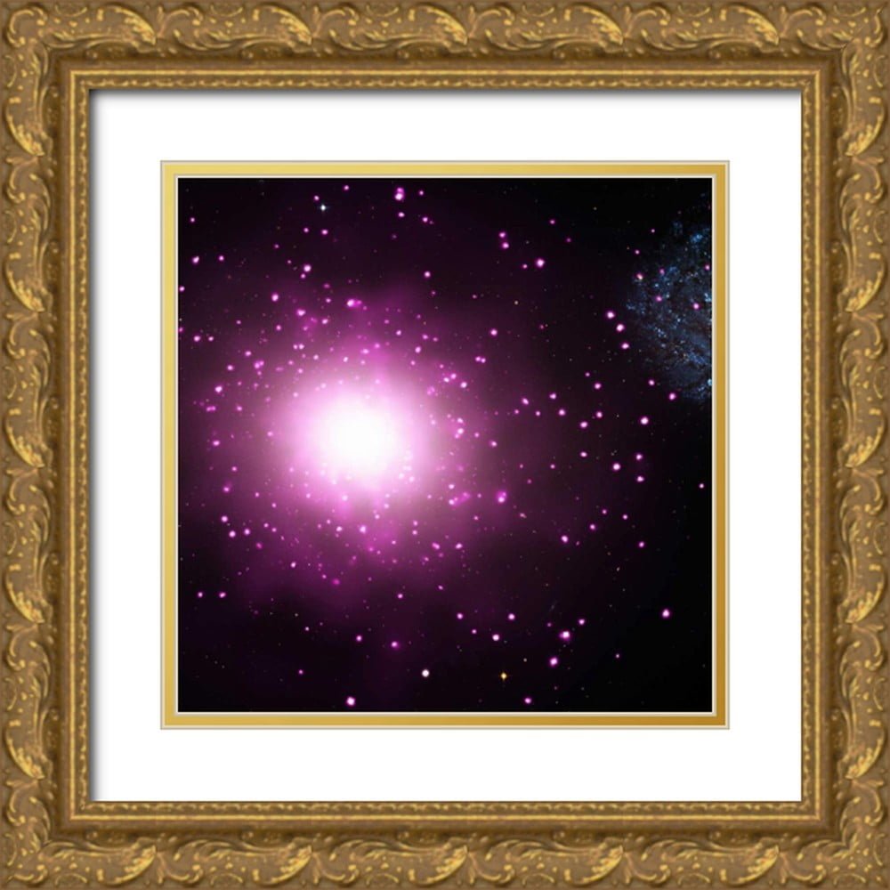 NASA 26x26 Gold Ornate Wood Framed with Double Matting Museum Art Print ...