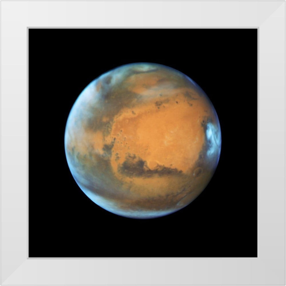 NASA 26x26 White Modern Wood Framed Museum Art Print Titled - Hubble ...